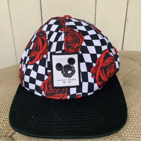 Disney | Accessories | Neff Mickey Mouse Disney Collection Roses Black ...